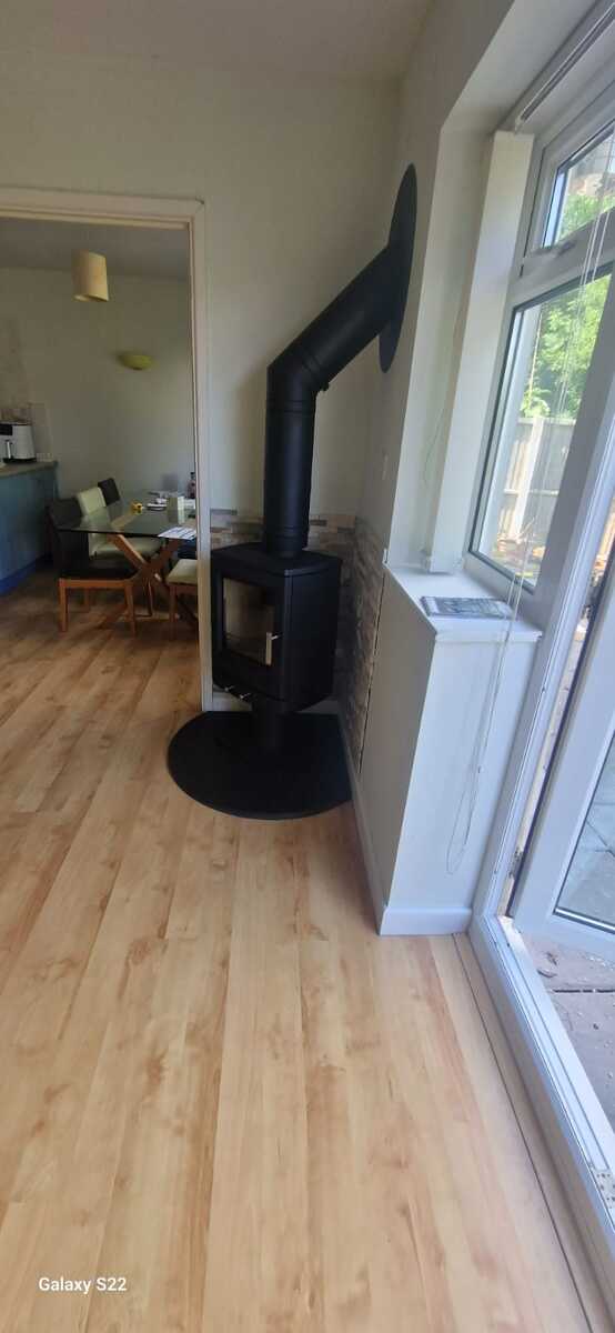 5KW Multifuel Stove & Twin Wall Flue Install, Crofty Penclawdd,Swansea