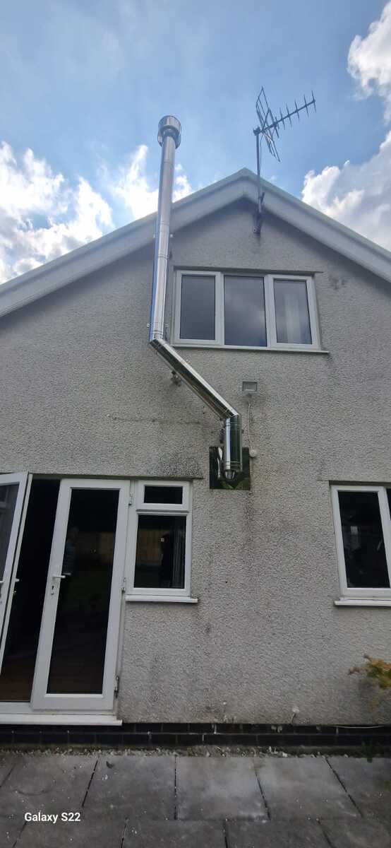 5KW Multifuel Stove & Twin Wall Flue Install, Crofty Penclawdd,Swansea